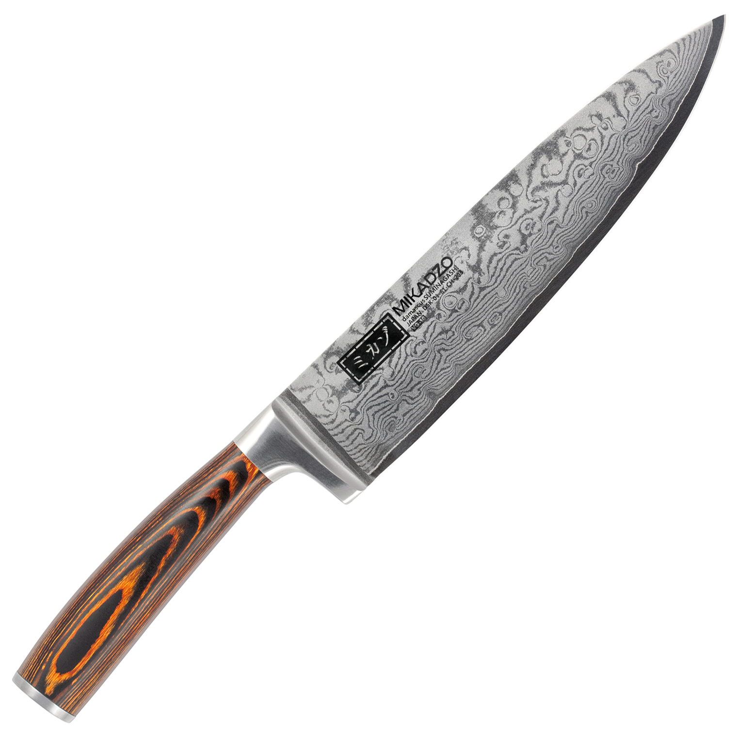 Купить кухонные ножи Mikadzo Damascus Suminagashi